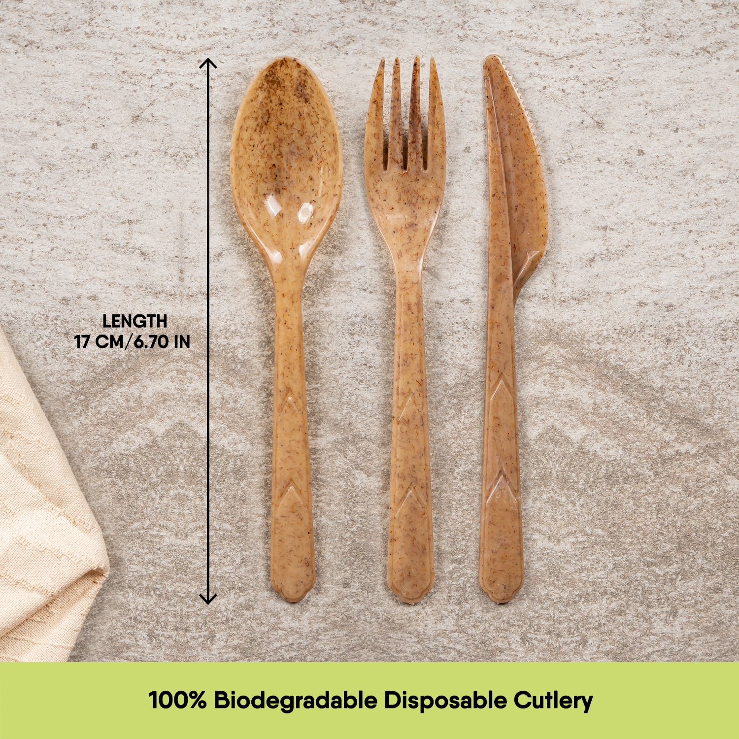 100% Biodegradable Veggie Cutlery Set – The Veggie Straws