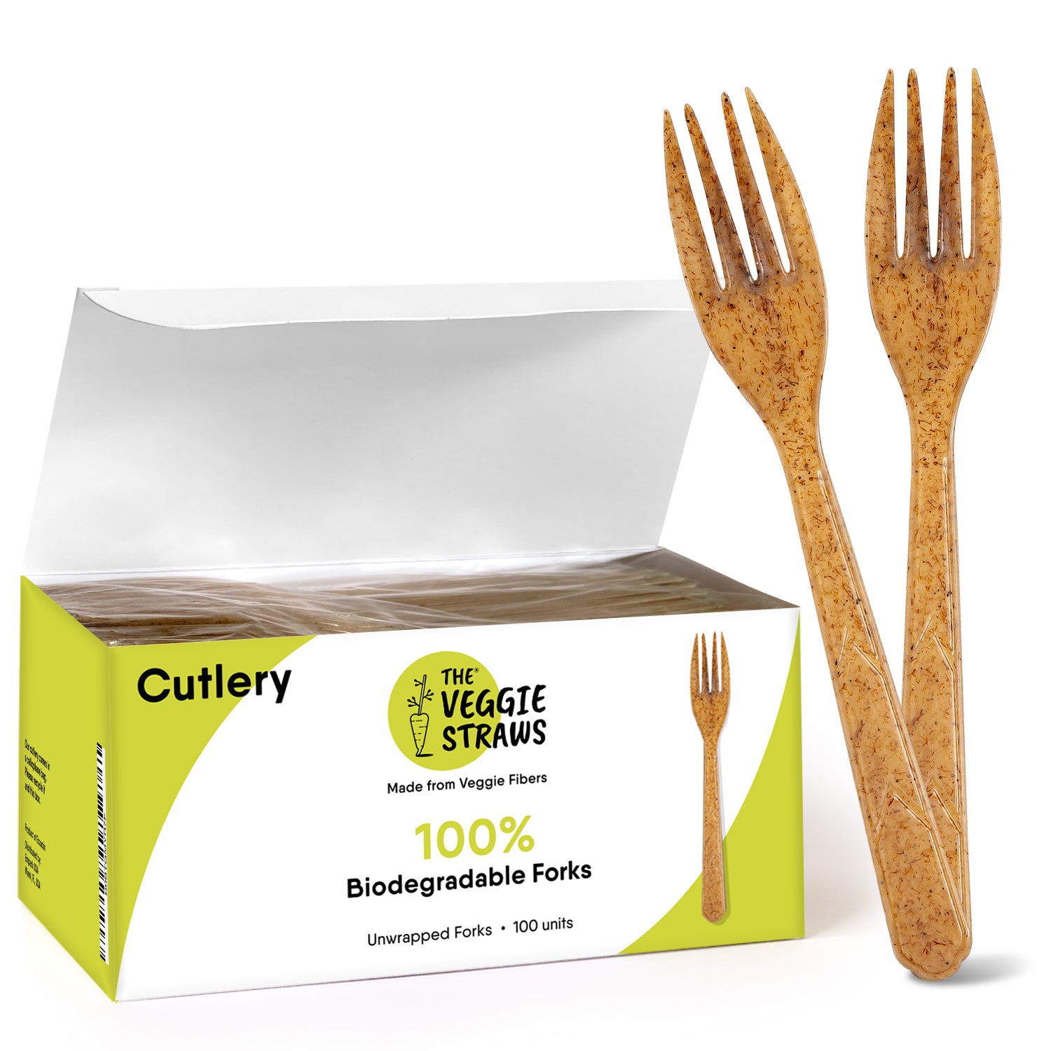 The Veggie Straws | 100% Biodegradable Straws-Gluten Free
