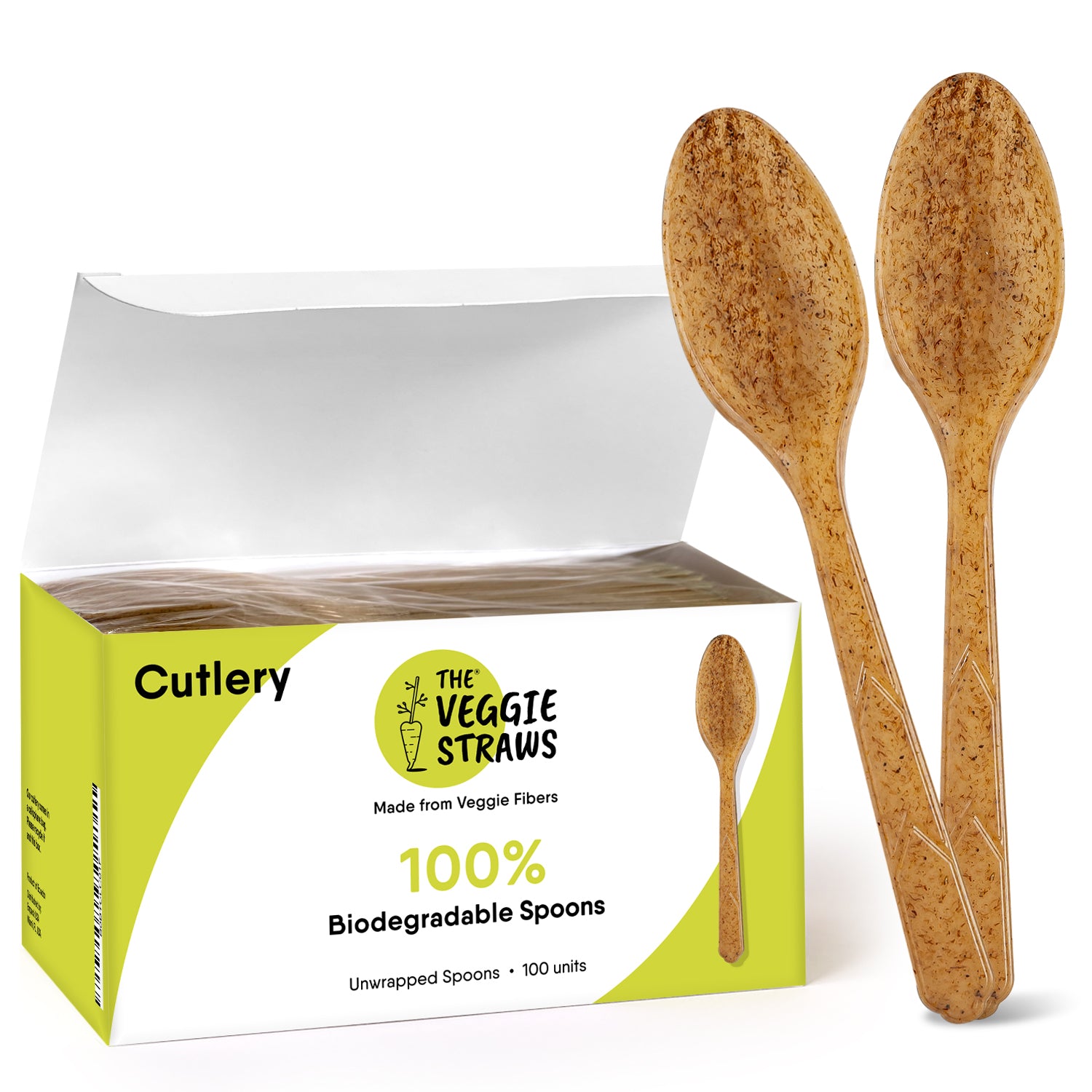 The Veggie Straws | 100% Biodegradable Straws-Gluten Free
