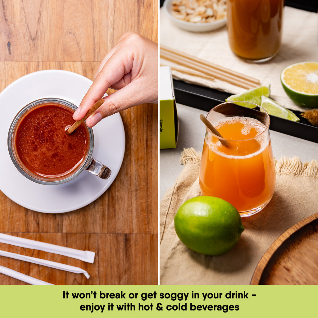 Biodegradable Wrapped Veggie Stirrers – The Veggie Straws